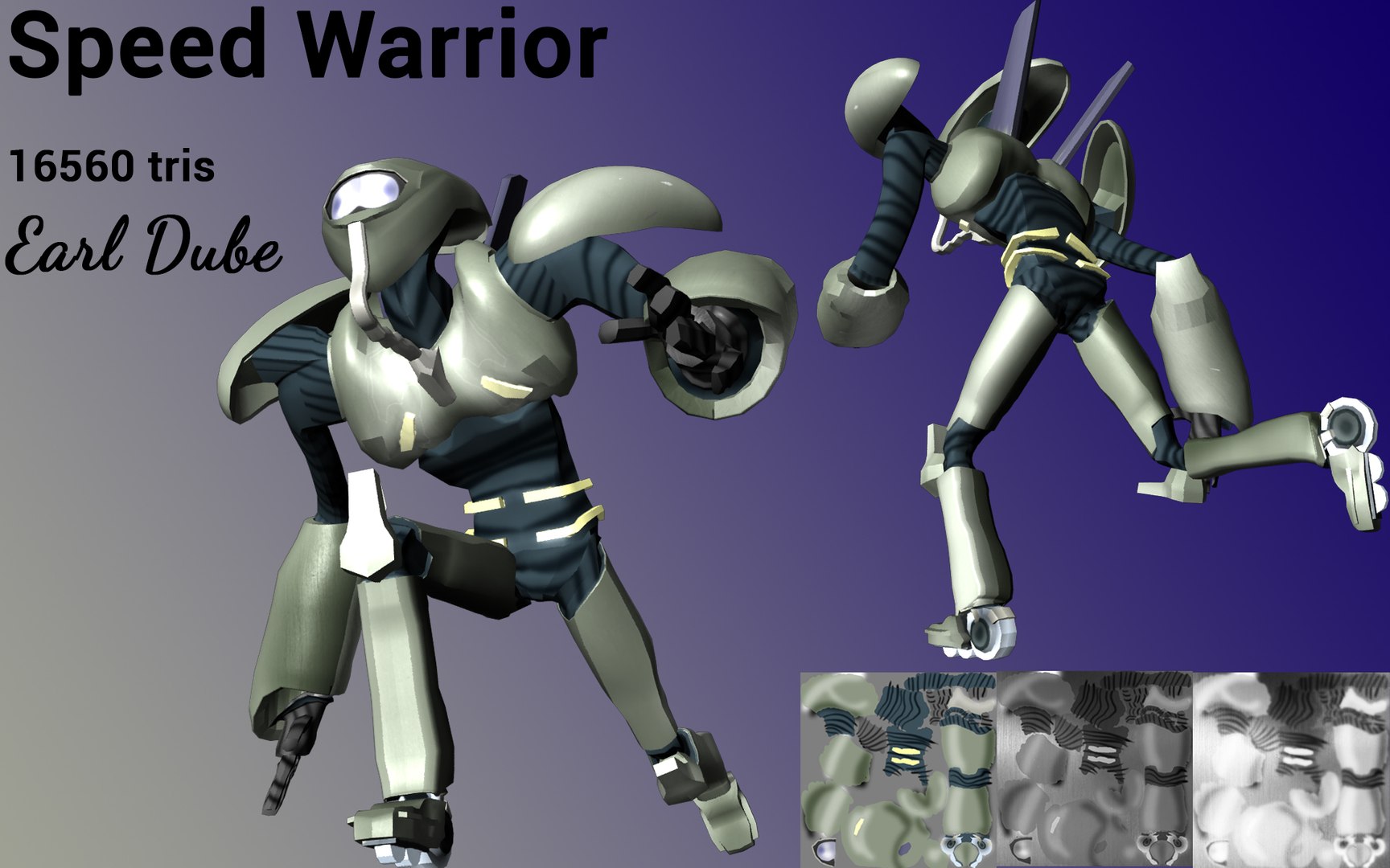 Speed Warrior Yugioh 3D Model - TurboSquid 1234559