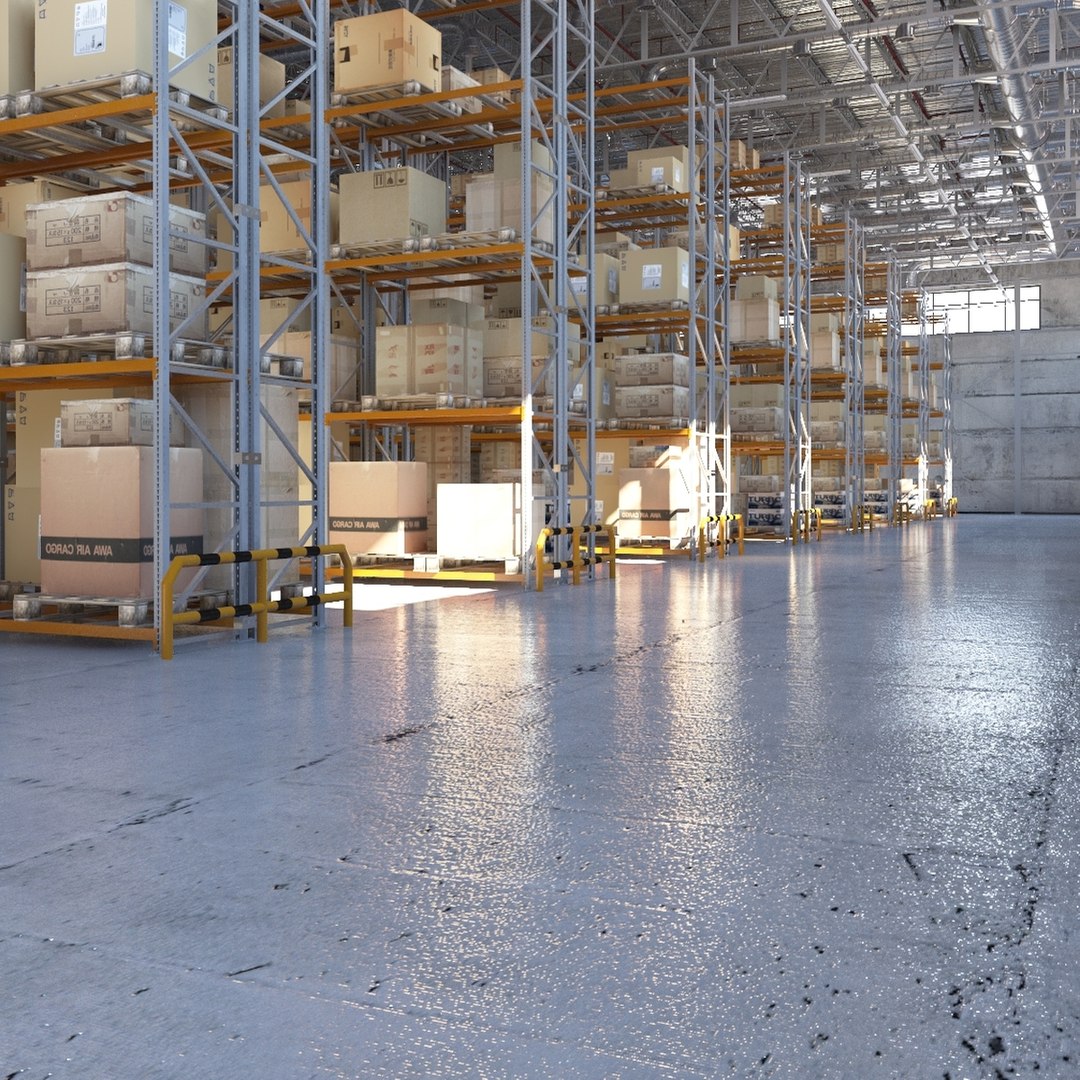 Warehouse 2 3D Model - TurboSquid 2015535
