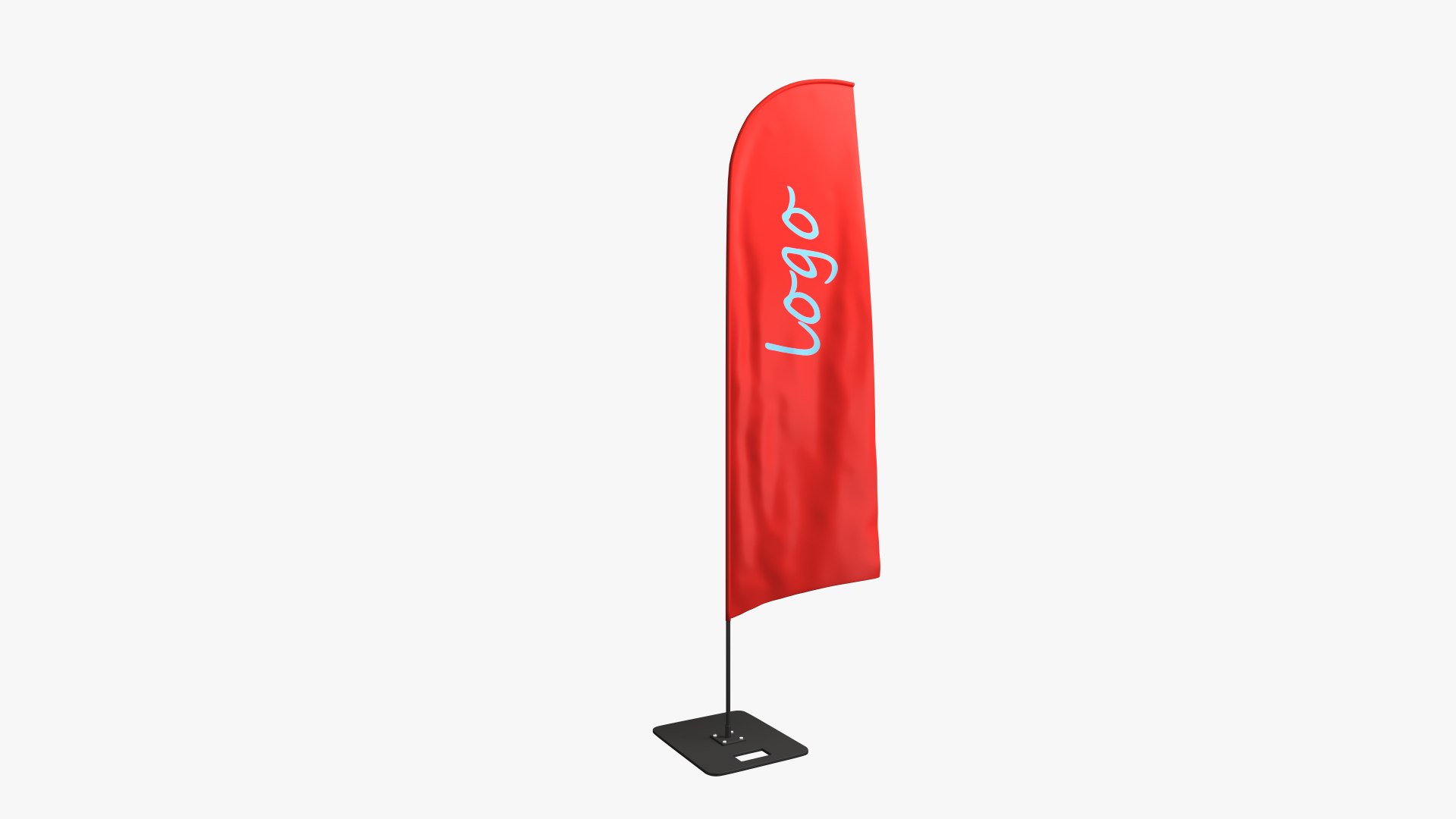 Beach Flag Large Model - TurboSquid 1669944