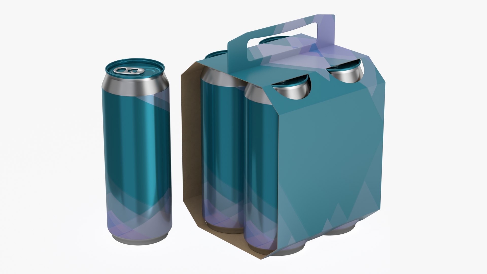 Pack Packaging Handle 3D Model - TurboSquid 1520255