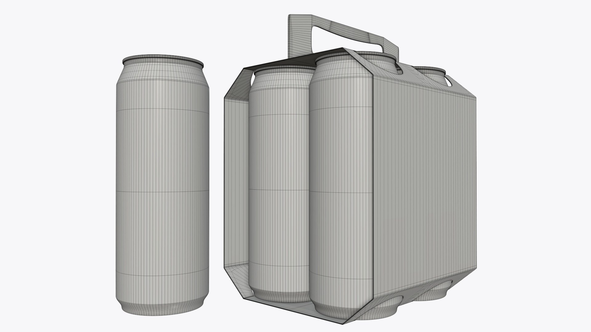 Pack Packaging Handle 3D Model - TurboSquid 1520255