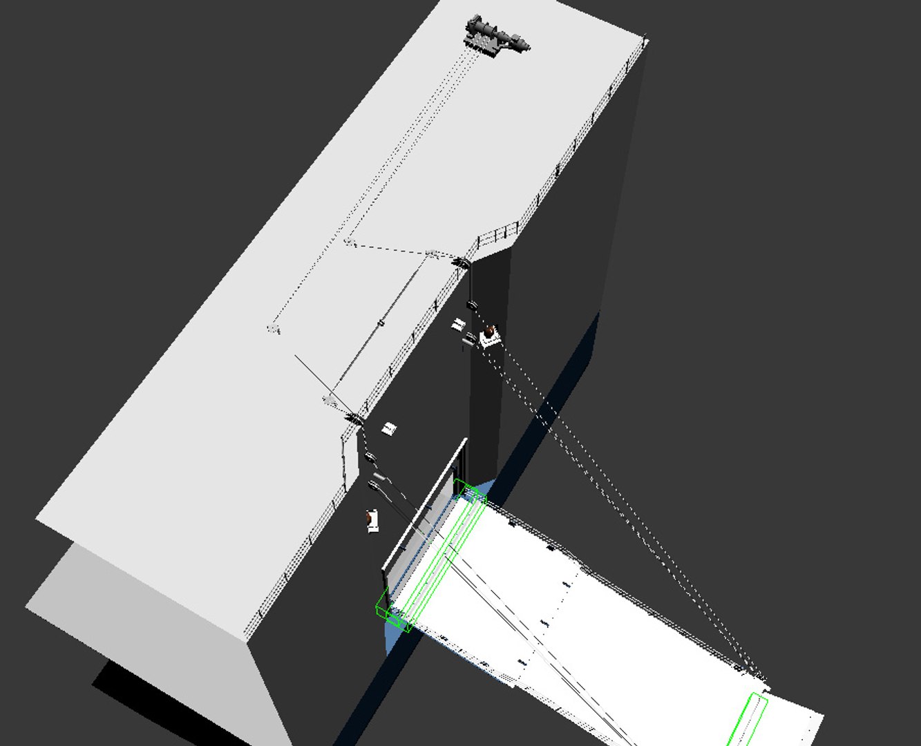 3d Model Of Ramp Door Center