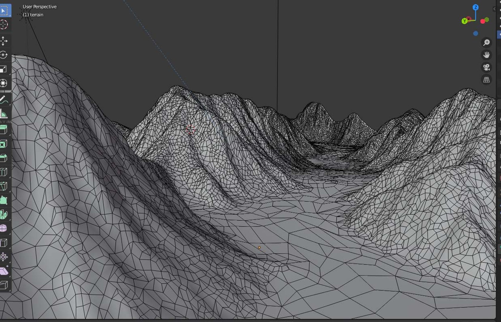 3D Landscape Mountain Valley Terrain Model - TurboSquid 1635832