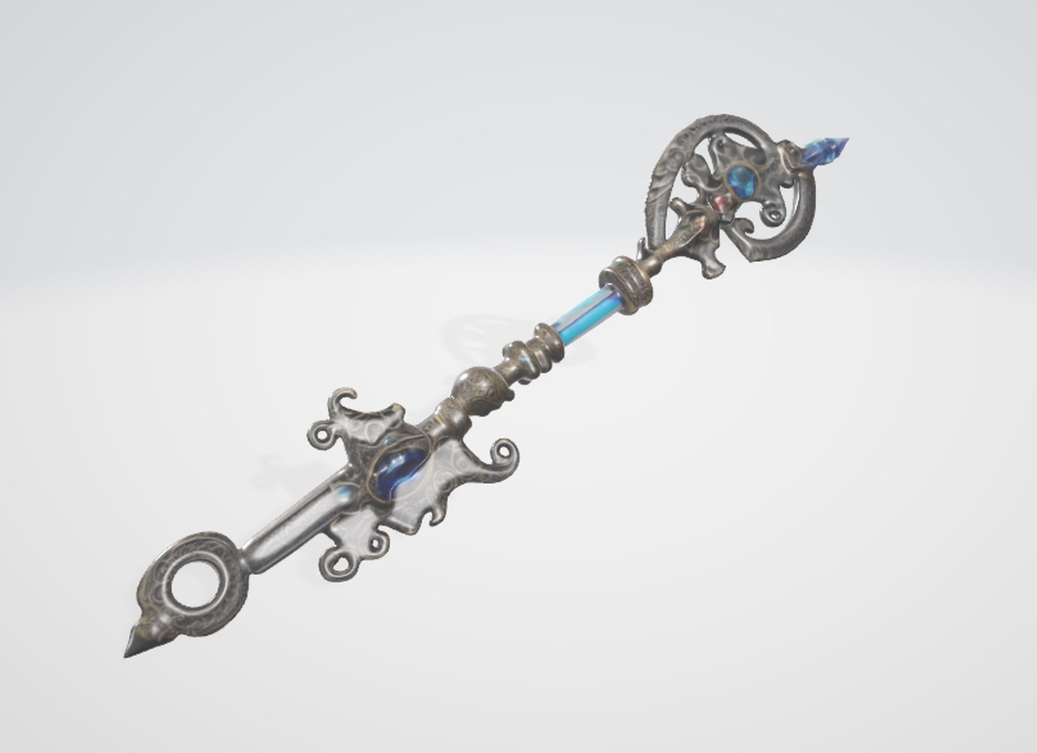 Fantasy Enchanted Key 3D Model - TurboSquid 2296280