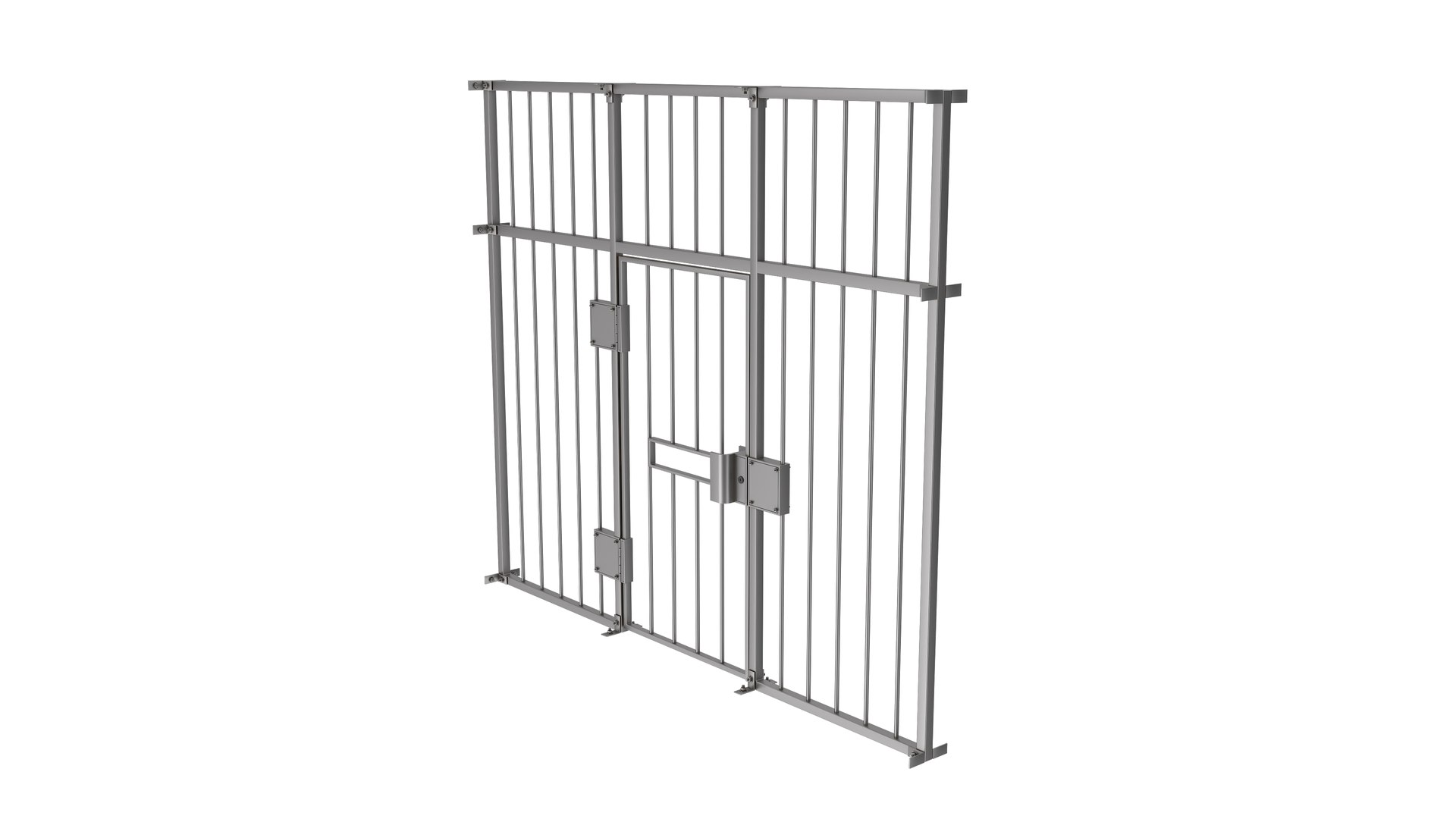 Prison Bars And Bed 3D Model - TurboSquid 2257842