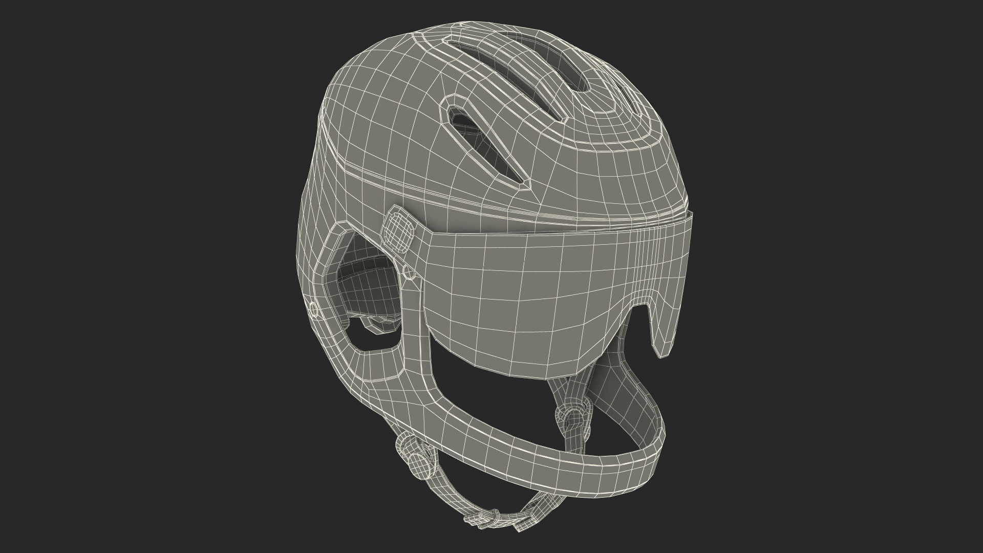 Full-Face E-Bike Helmet Red 3D model - TurboSquid 2144496