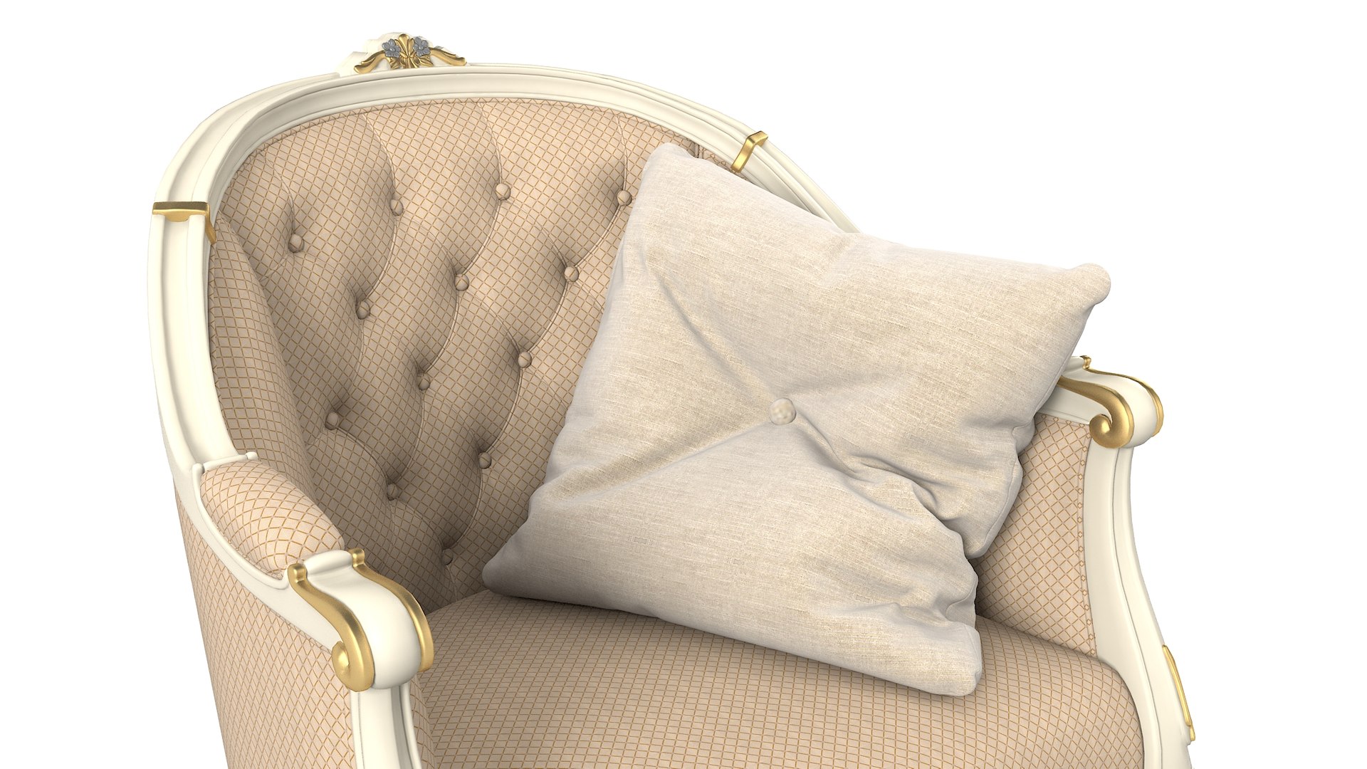 3d Coco Foreve 9536 Armchair Model Turbosquid 1589109