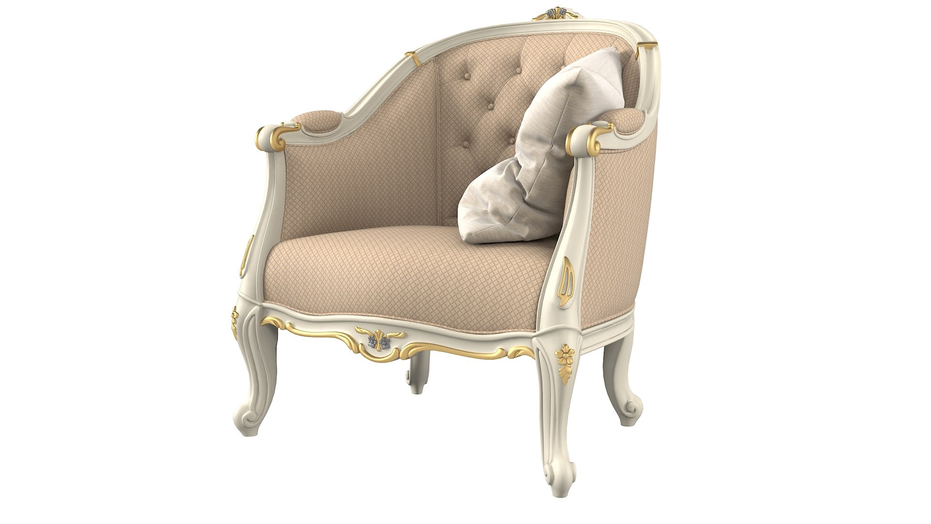 3d Coco Foreve 9536 Armchair Model Turbosquid 1589109