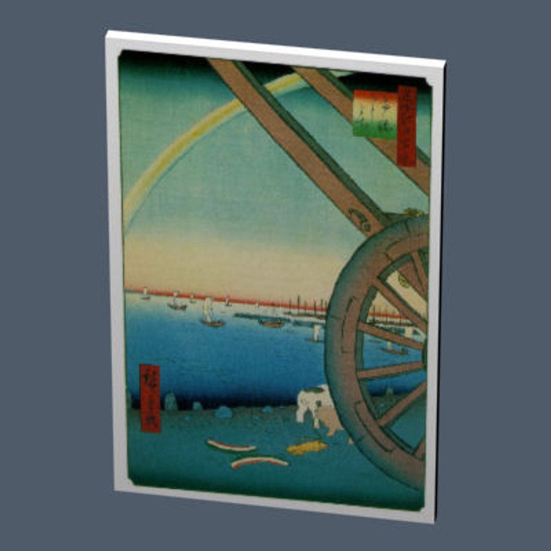 Etchings Stamps 3d Model