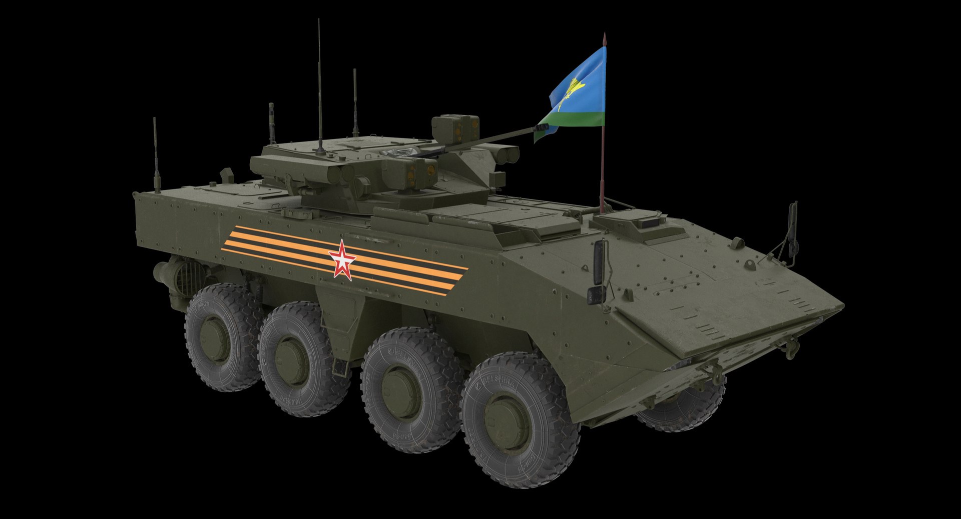 3D vpk-7829 bumerang green clean - TurboSquid 1354216