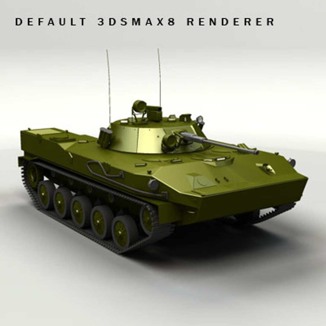 3d Btr90 Bmd-3 Model