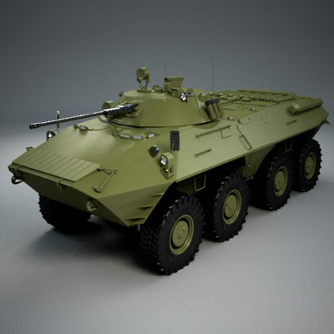 3d Btr90 Bmd-3 Model