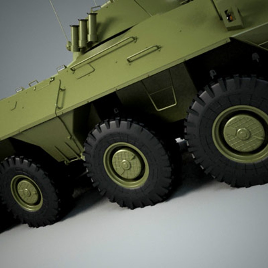 3d Btr90 Bmd-3 Model