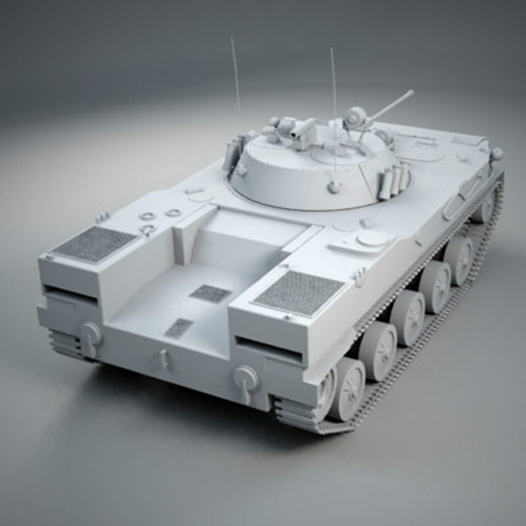 3d Btr90 Bmd-3 Model