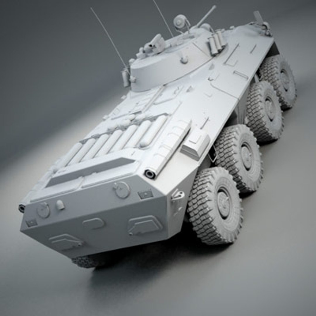 3d Btr90 Bmd-3 Model