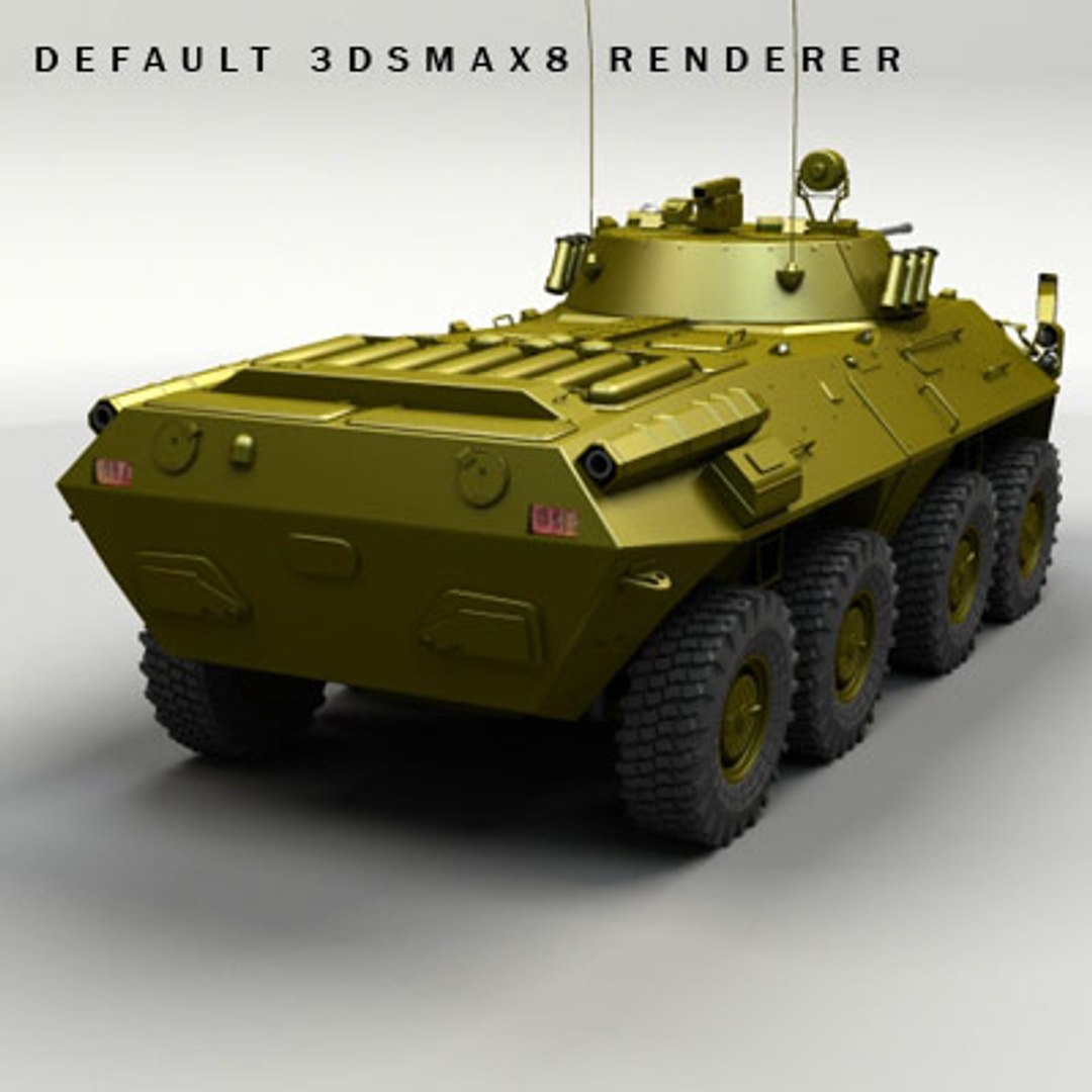 3d Btr90 Bmd-3 Model