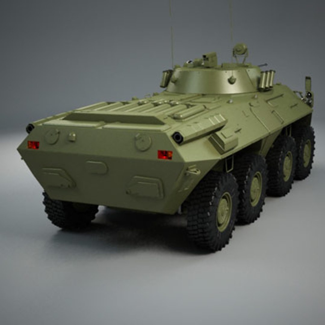 3d Btr90 Bmd-3 Model