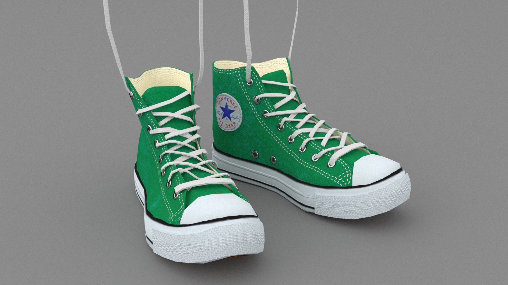CONVERSE SHOE lowpoly 3D model - TurboSquid 1804892