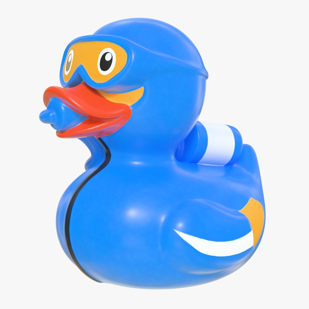 Realistic Rubber Duck 06 3D Model - TurboSquid 1231954