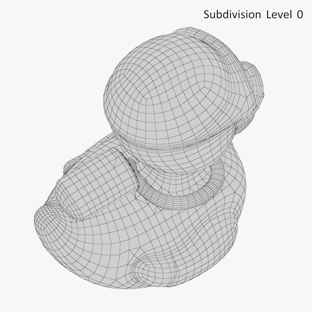 Realistic Rubber Duck 06 3D Model - TurboSquid 1231954