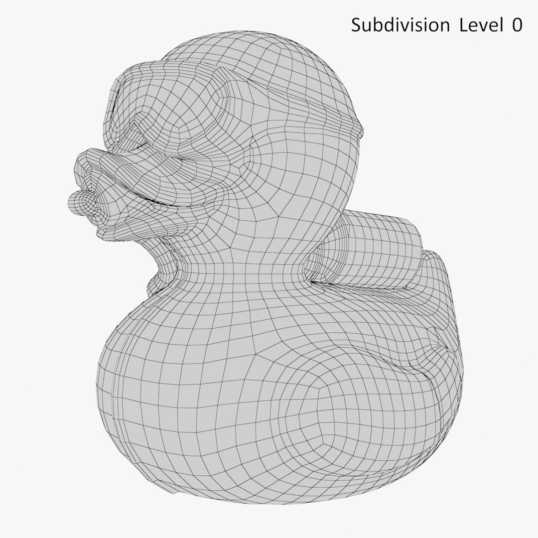 Realistic Rubber Duck 06 3D Model - TurboSquid 1231954