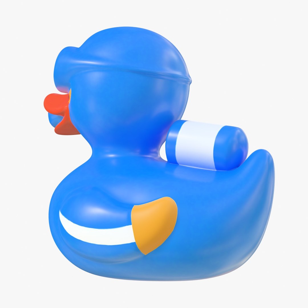 Realistic Rubber Duck 06 3D Model - TurboSquid 1231954