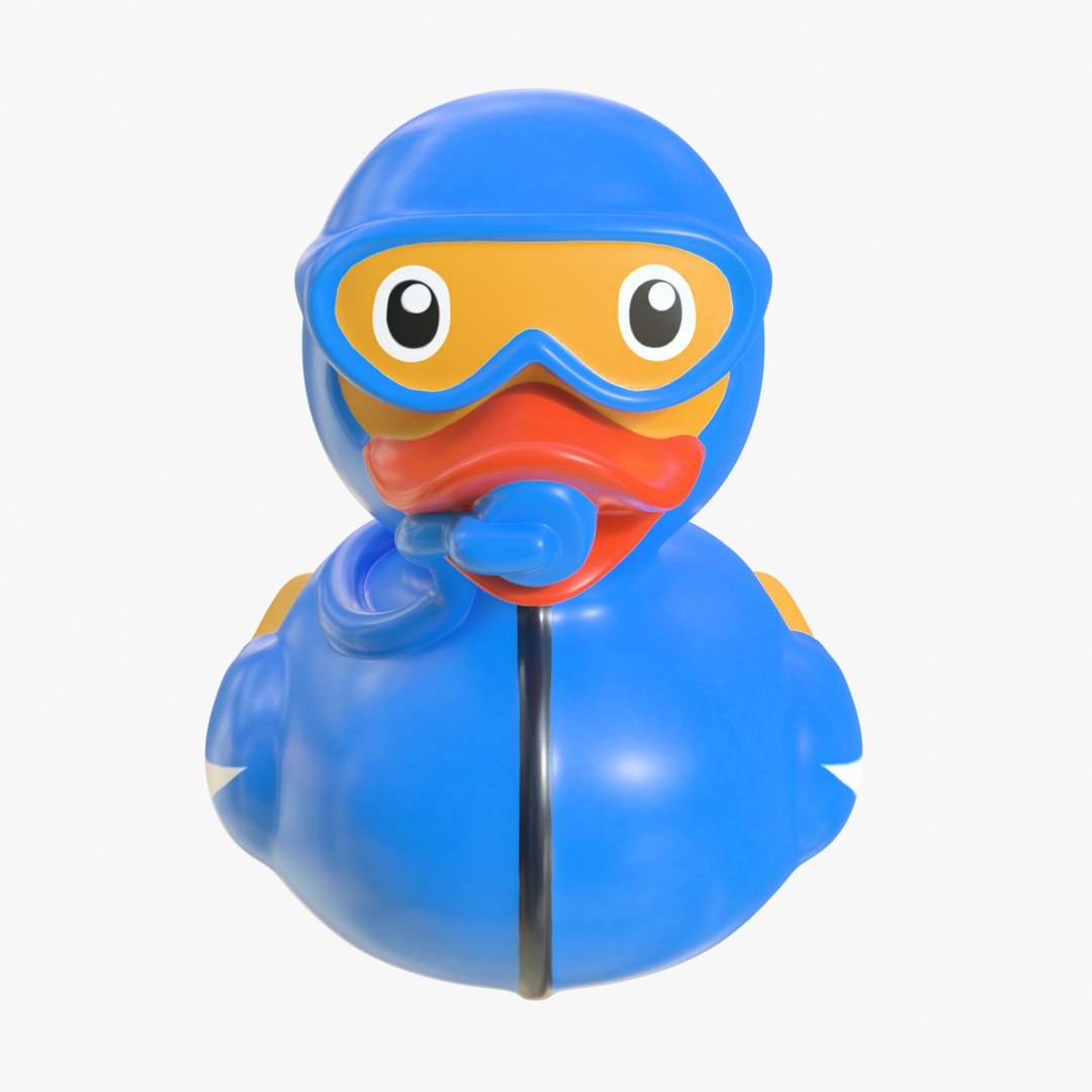 Realistic Rubber Duck 06 3D Model - TurboSquid 1231954
