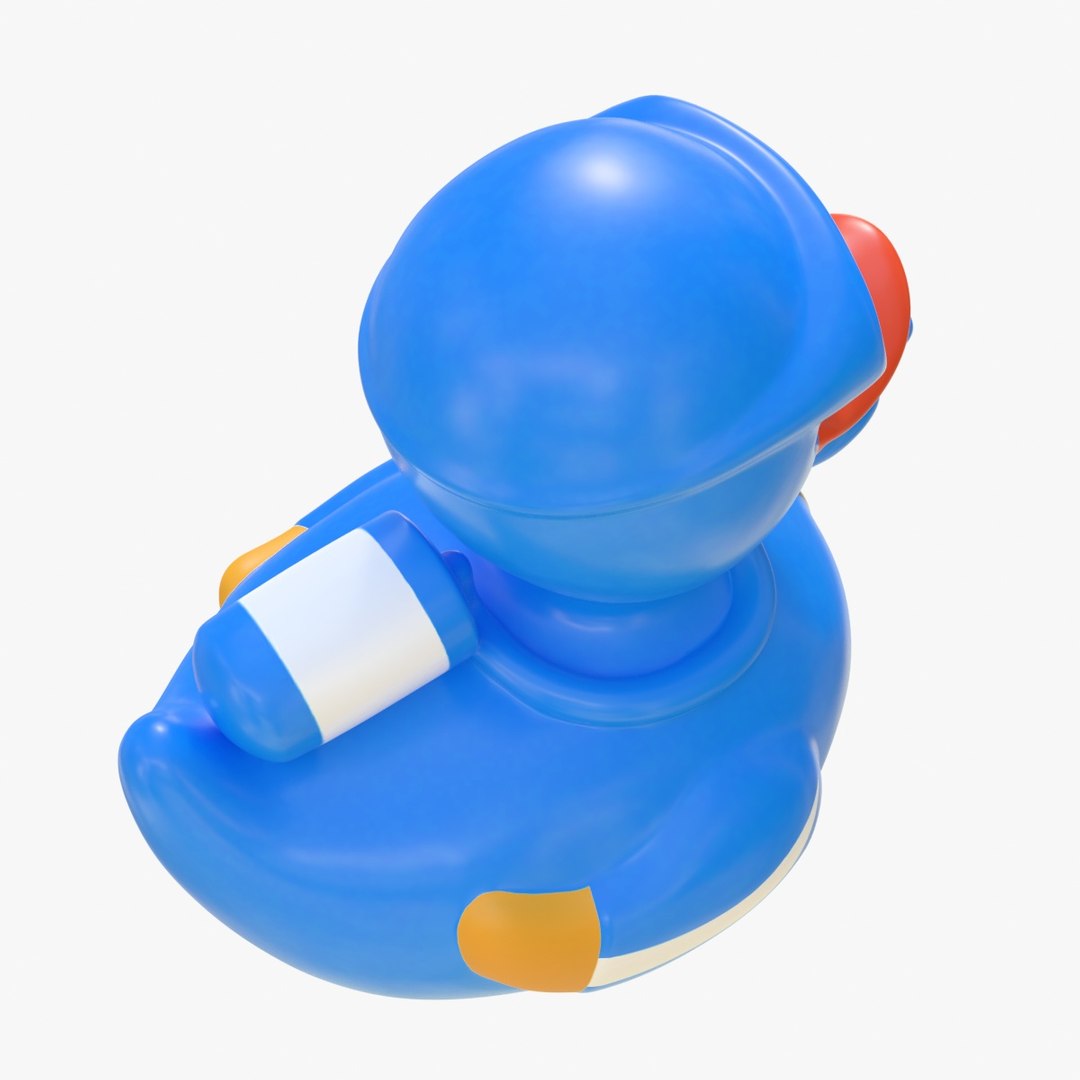 Realistic Rubber Duck 06 3D Model - TurboSquid 1231954