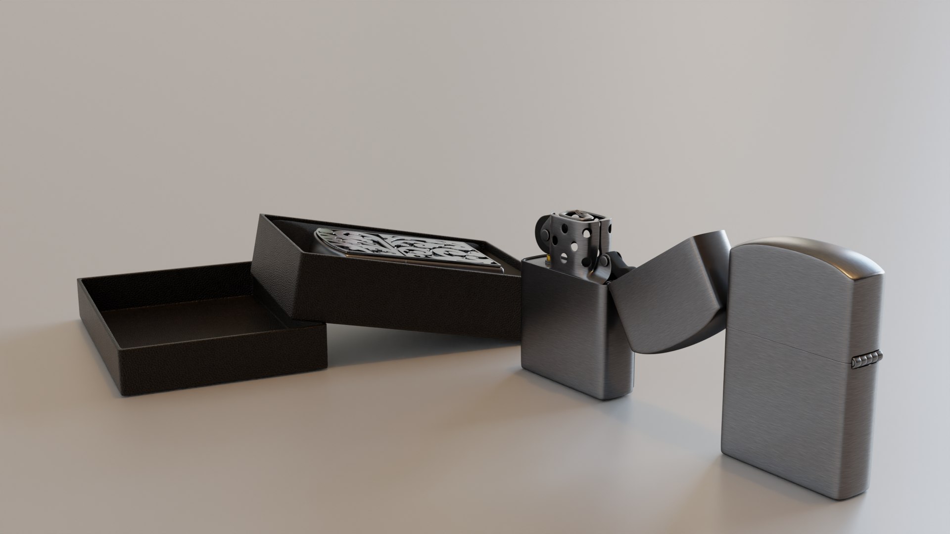 3D Zippo Lighter Model - TurboSquid 1999135