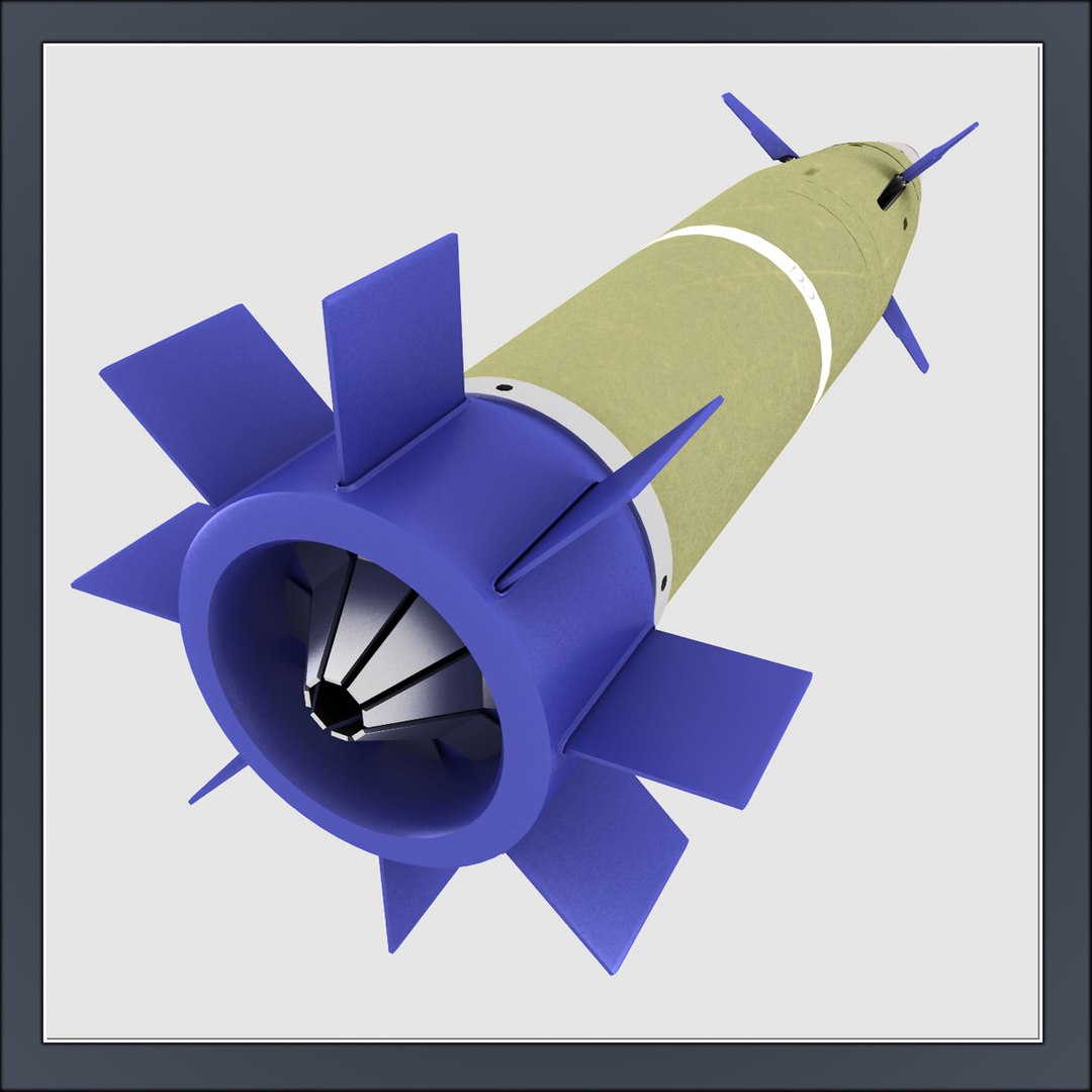 Excalibur Missile Xm 982 3d Model
