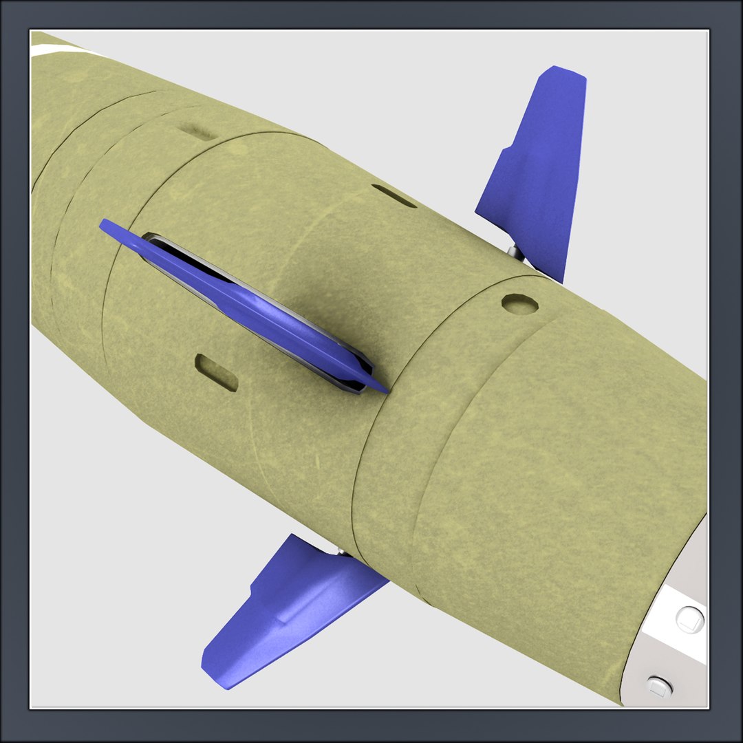 Excalibur Missile Xm 982 3d Model