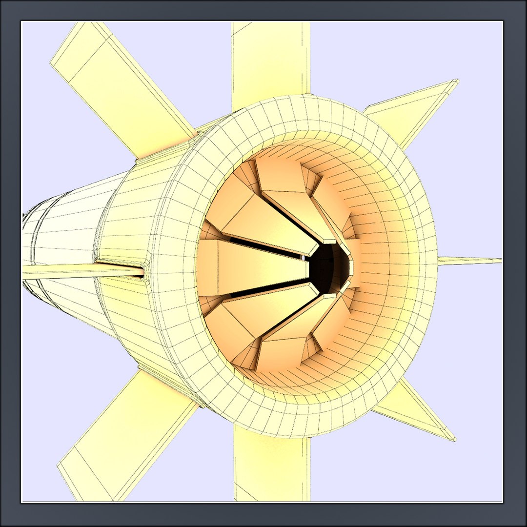 Excalibur Missile Xm 982 3d Model