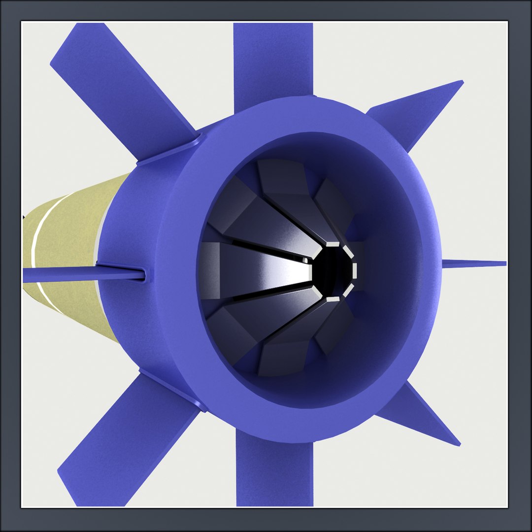 Excalibur Missile Xm 982 3d Model