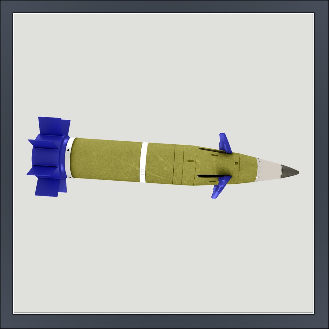 Excalibur Missile Xm 982 3d Model