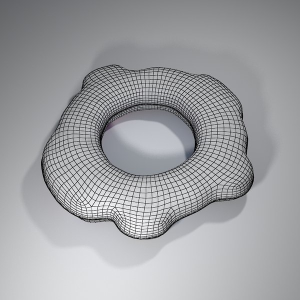 inflatable swim ring 3d model