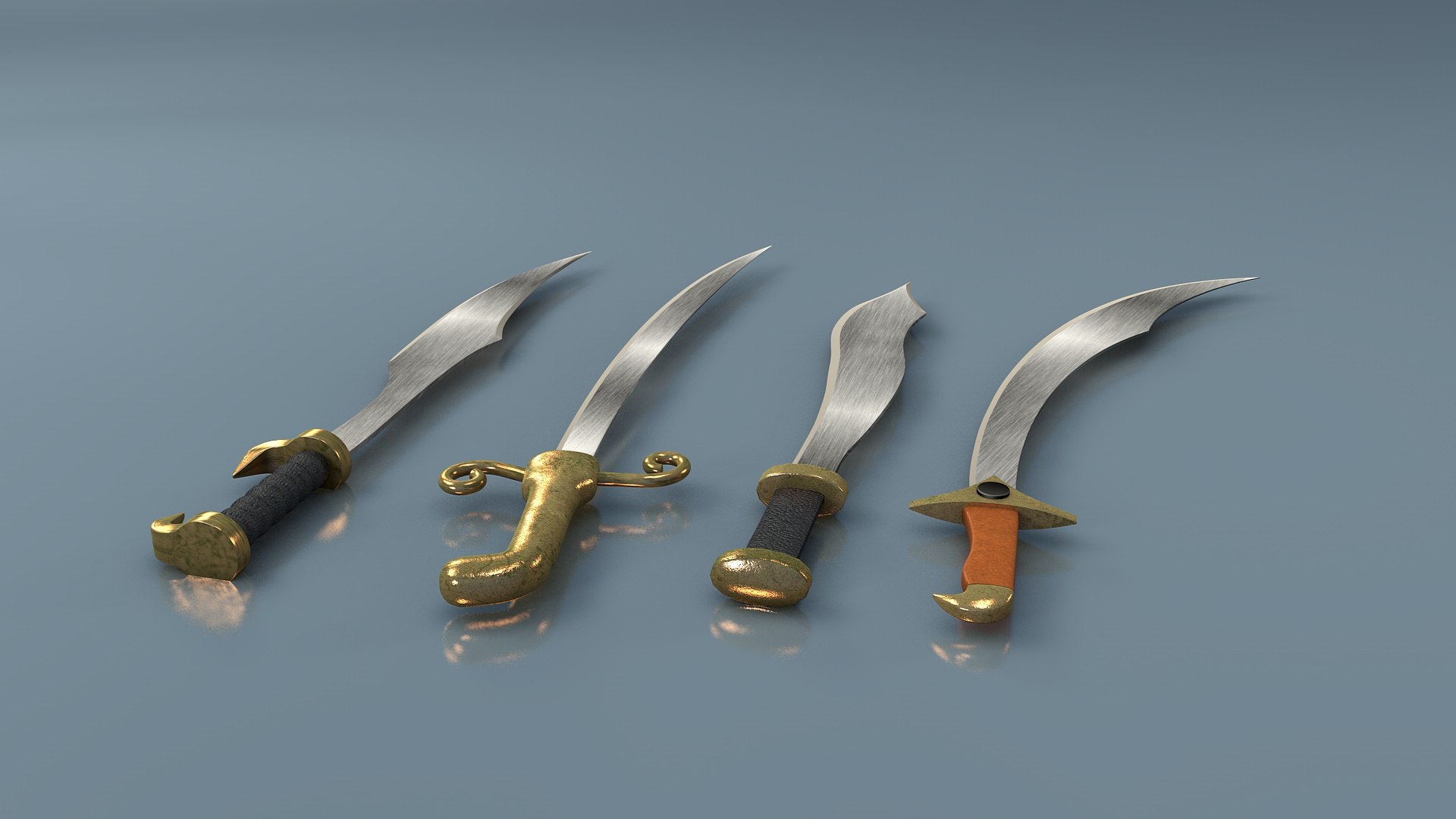 Ottoman Sword 3D Model - TurboSquid 1706449