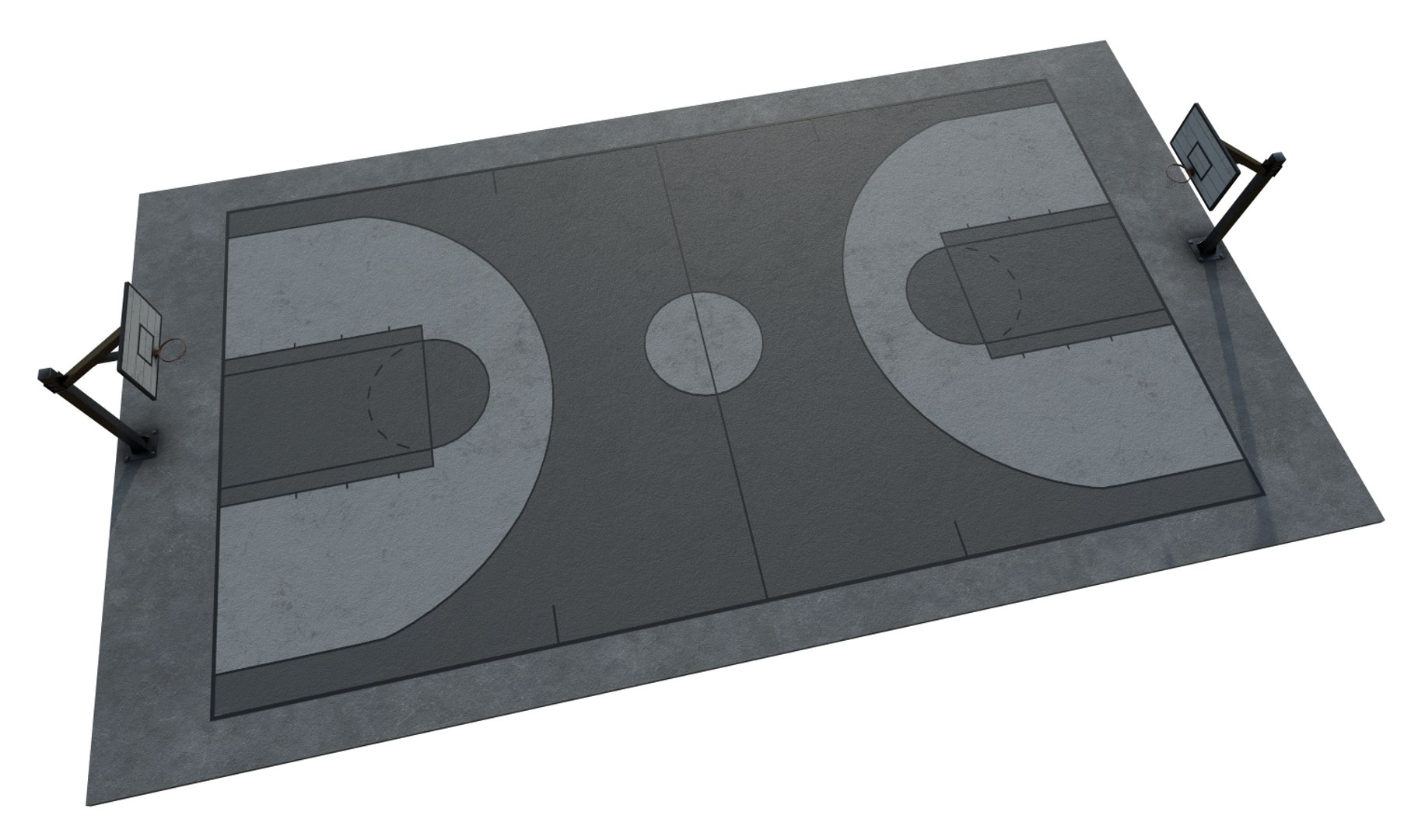 3D Model Basketball Court Pack - TurboSquid 2099656