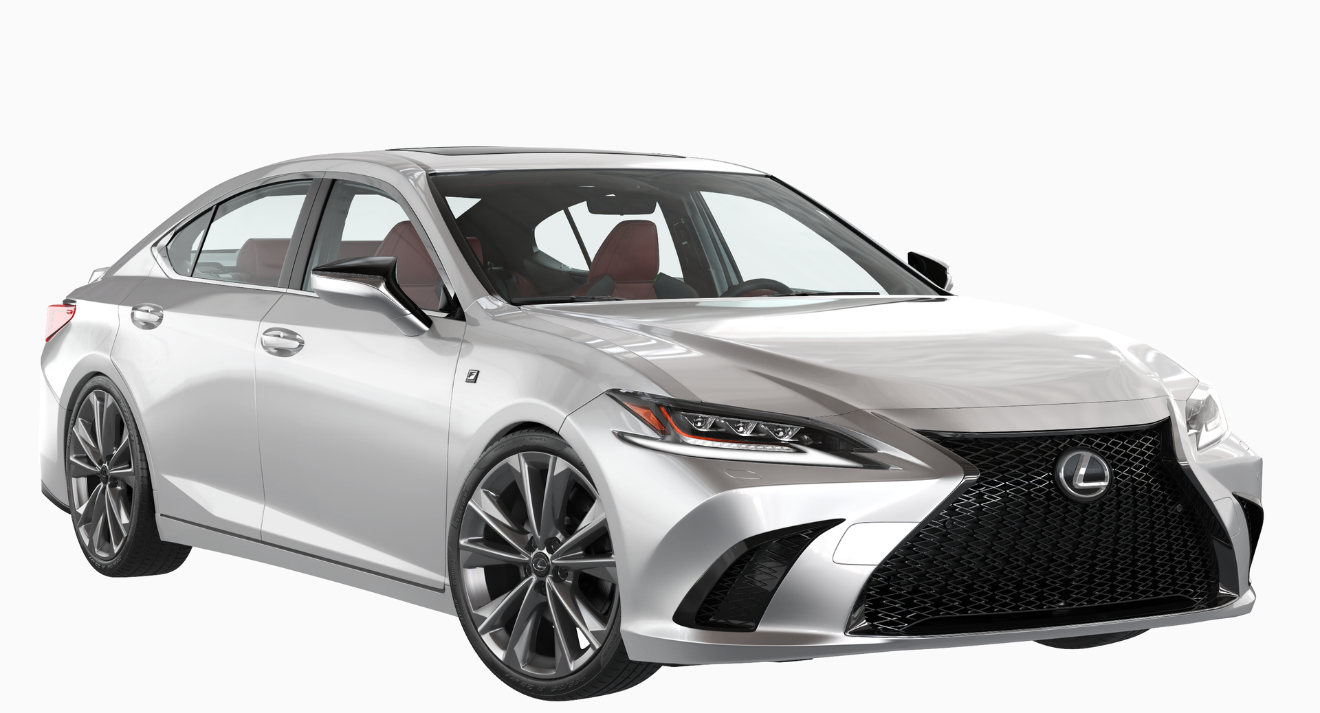 Lexus es 2019 car model - TurboSquid 1389169