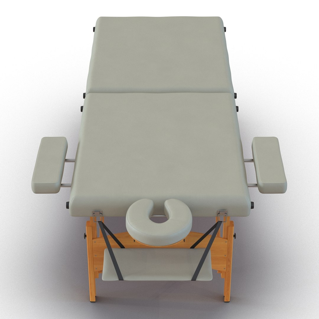 3d model massage table
