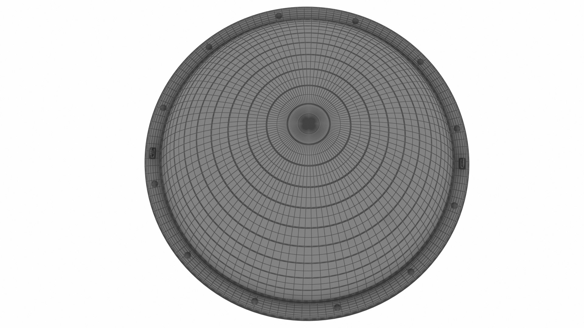 Pilates Half Balance Ball 3D Model - TurboSquid 1947049