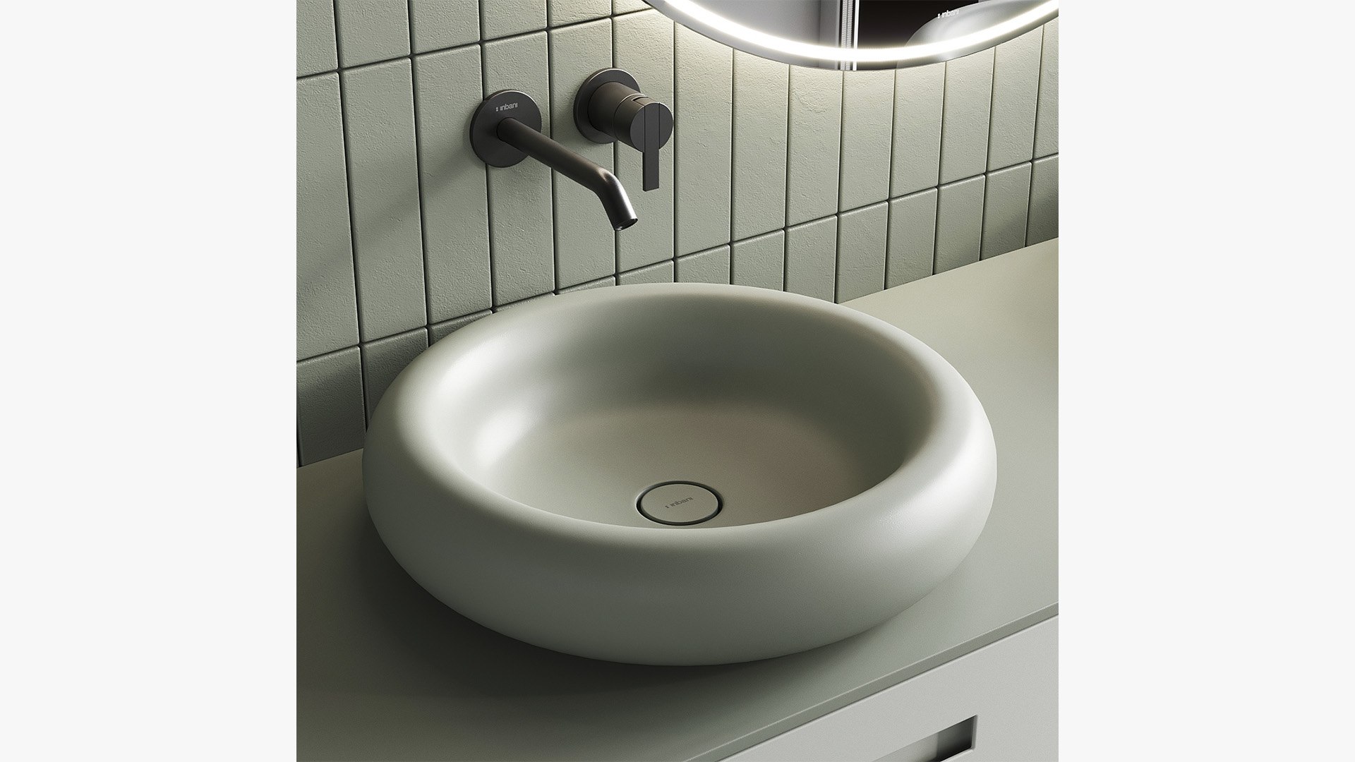 Inbani Ease Vanity Unit Set 2 Model - TurboSquid 2300110