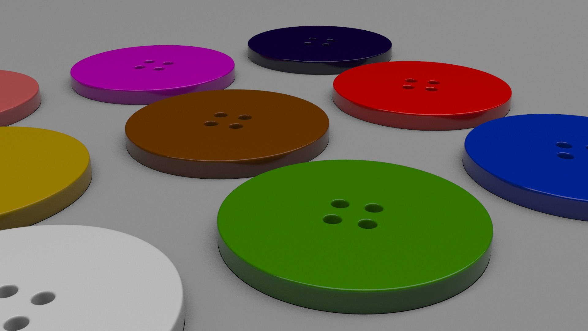 Button Fashion 3D Model - TurboSquid 1404869