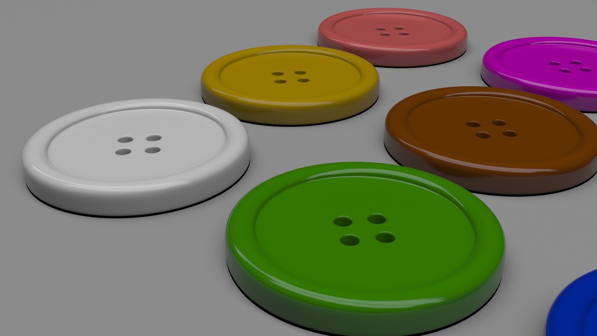 Button Fashion 3D Model - TurboSquid 1404869