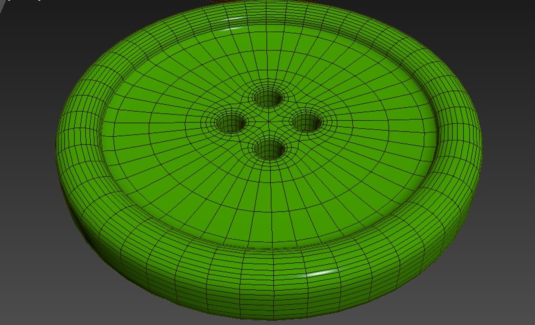 Button Fashion 3D Model - TurboSquid 1404869