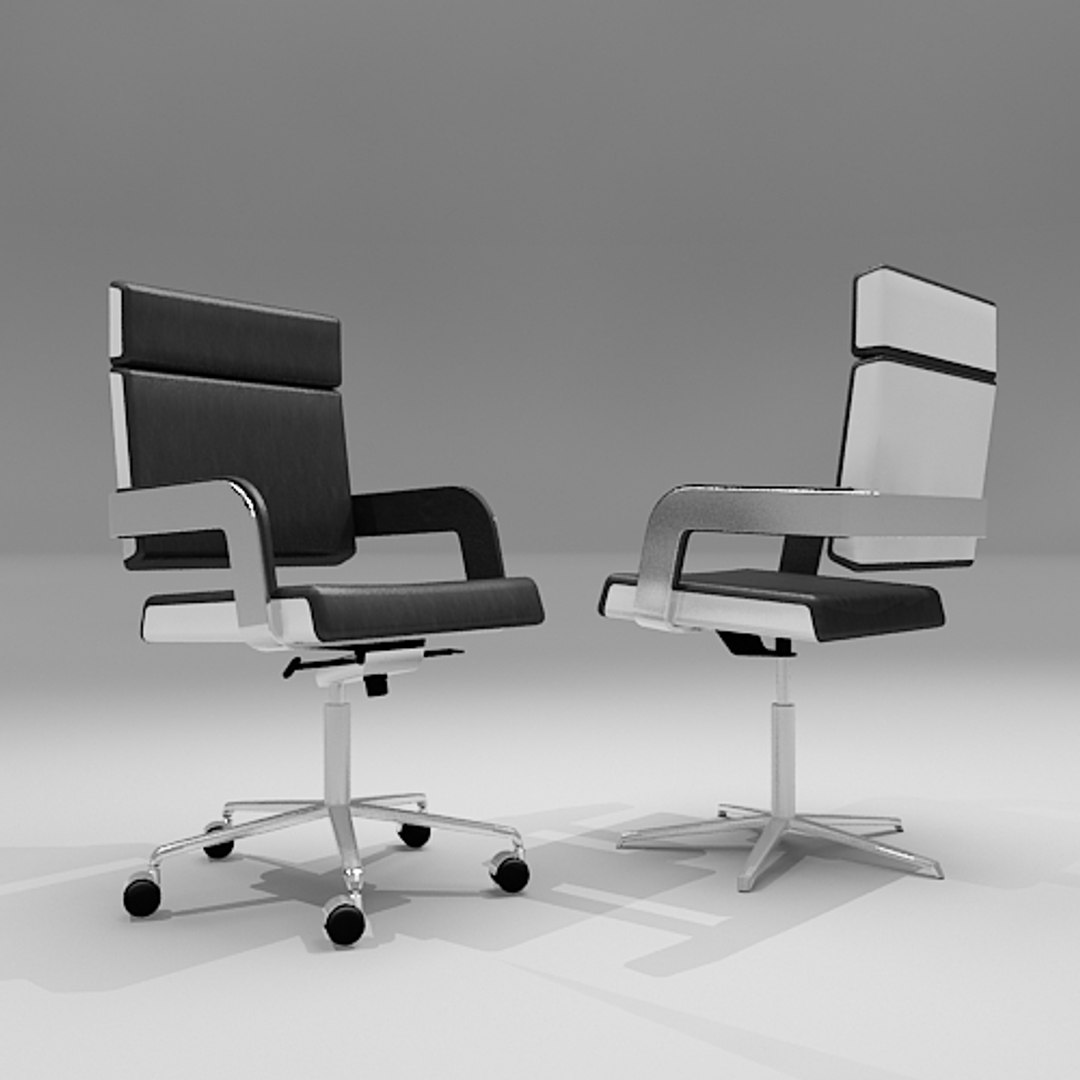 charta conference chair 3d model