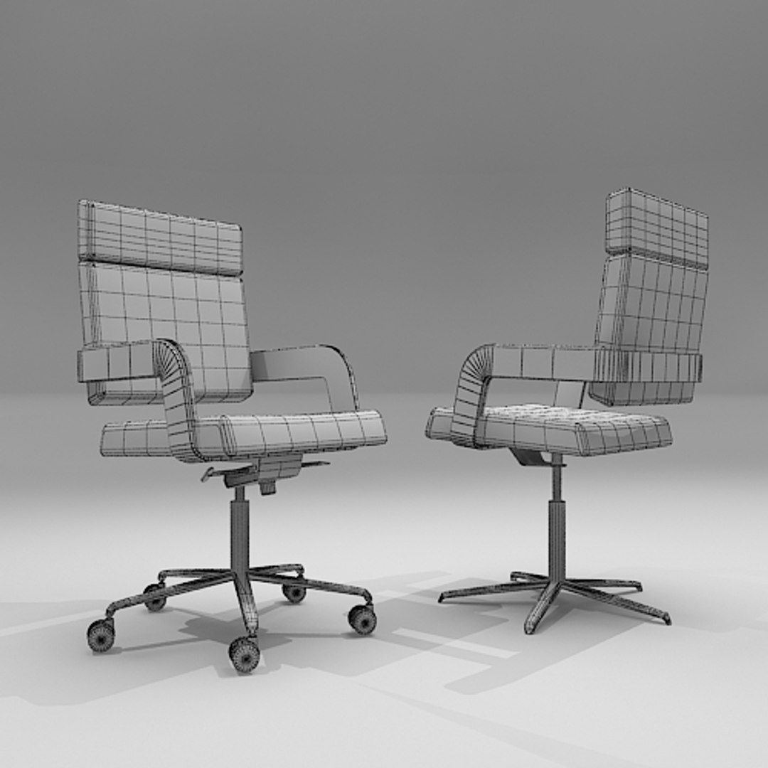 charta conference chair 3d model