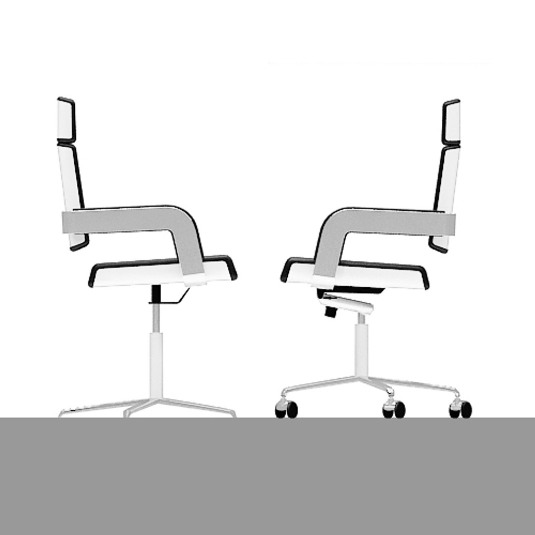 charta conference chair 3d model