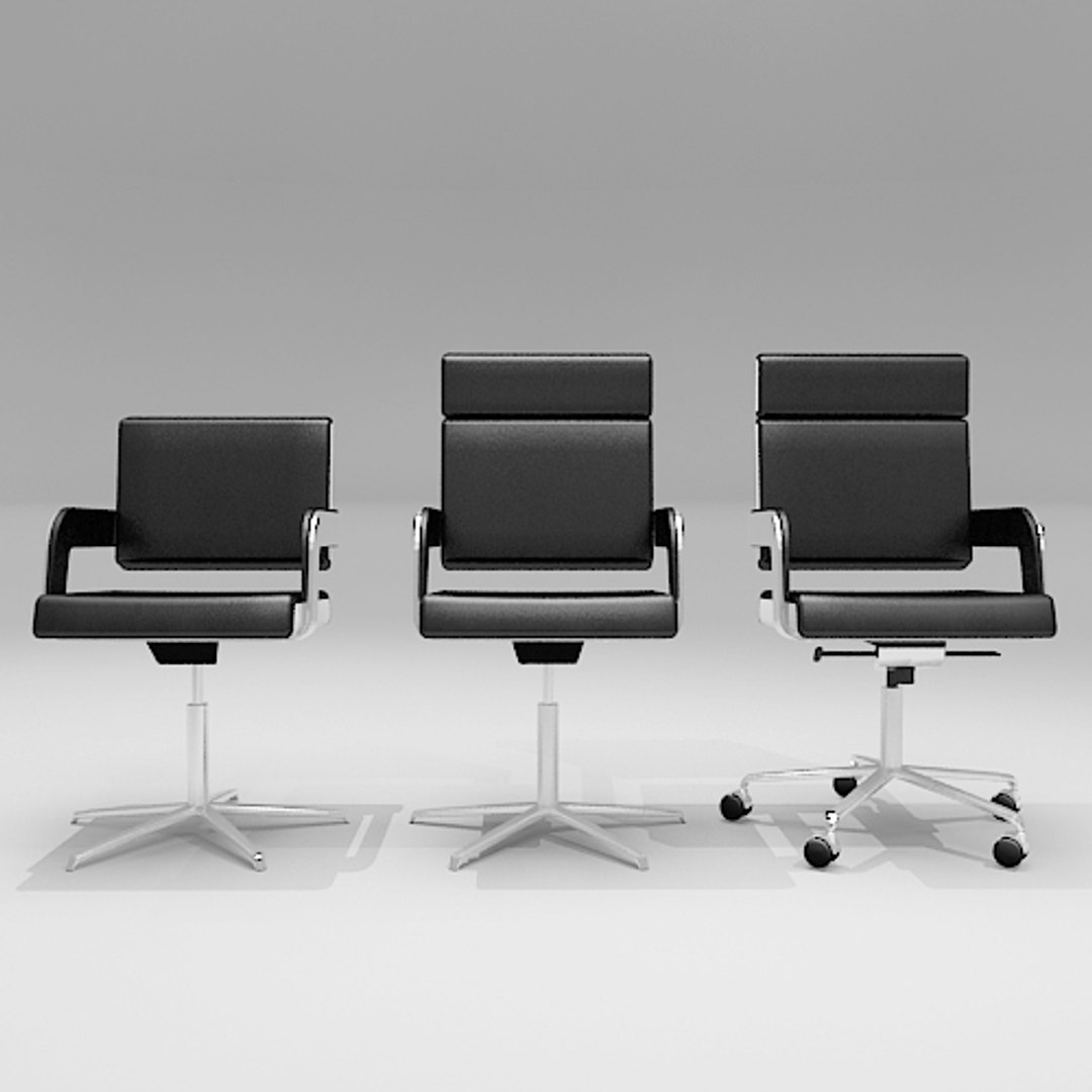 charta conference chair 3d model