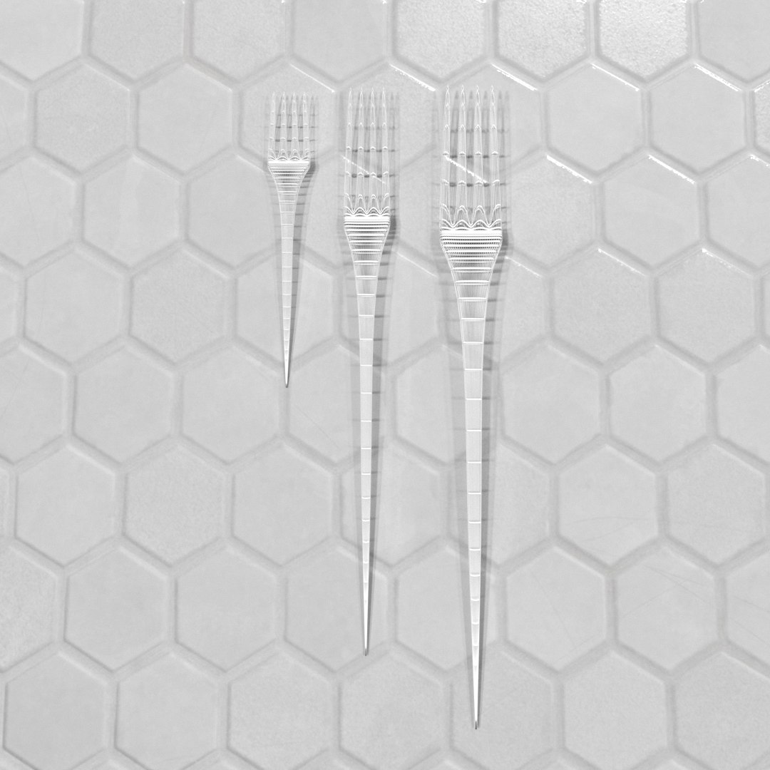 3D Dinner Setting Plate Futuristic Model - TurboSquid 1323313