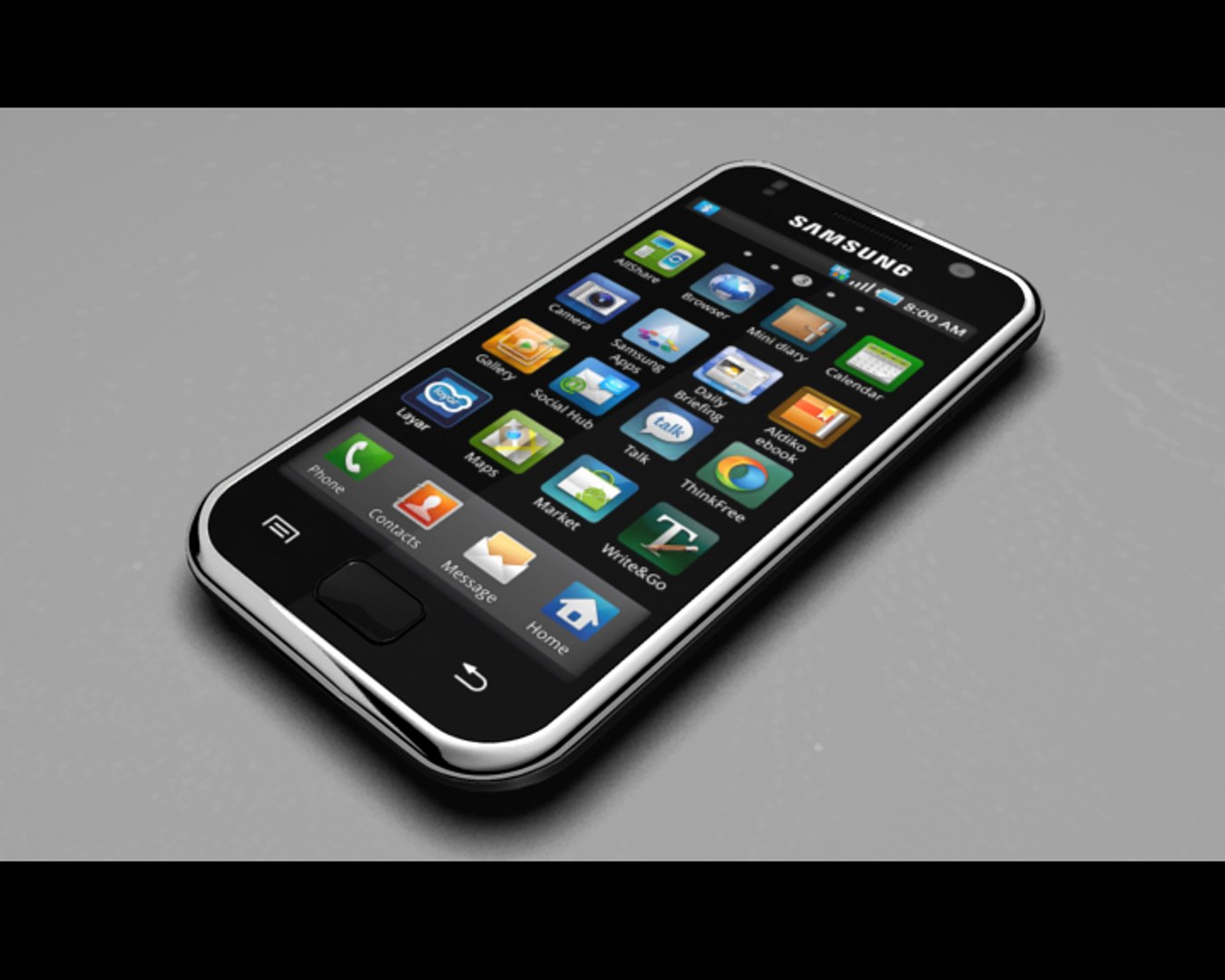 Samsung Galaxy S 3d Model